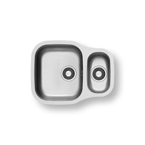 Pyramis Dione 590 x 460mm 1.5B Sink Including Waste (20722) Chrome ...